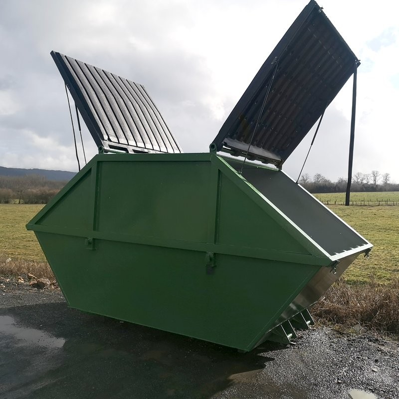 Multibenne à capot, 100% fabrication française : Ambert Bennes