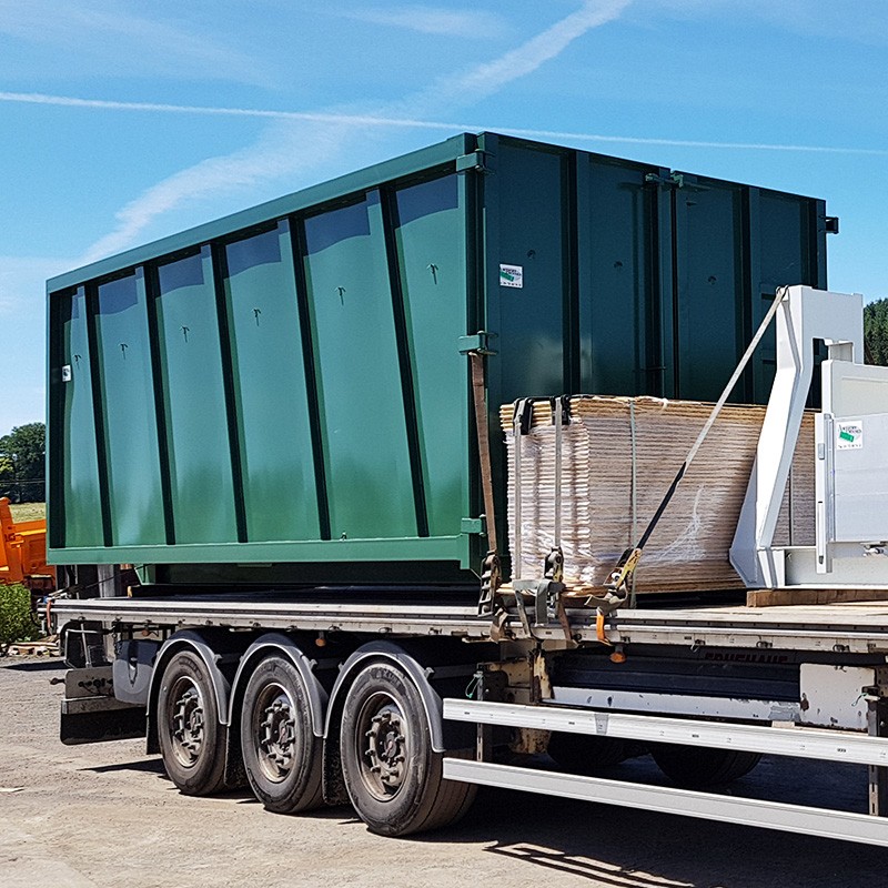 Benne standard, benne DIB standard pour le transport des déchets