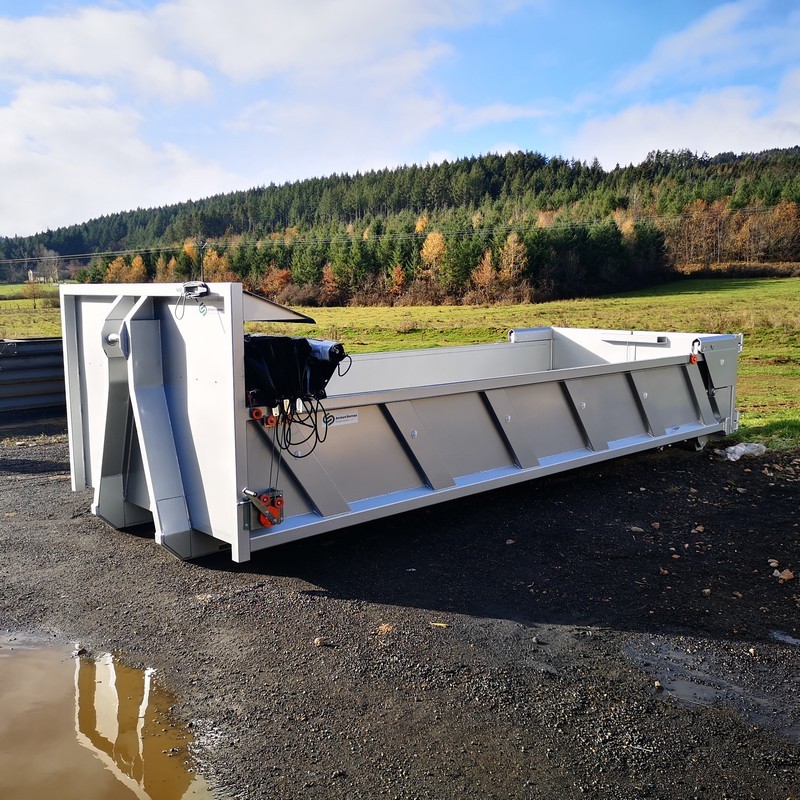 Benne TP monocoque avec système de bâchage Cramaro - Ambert Bennes